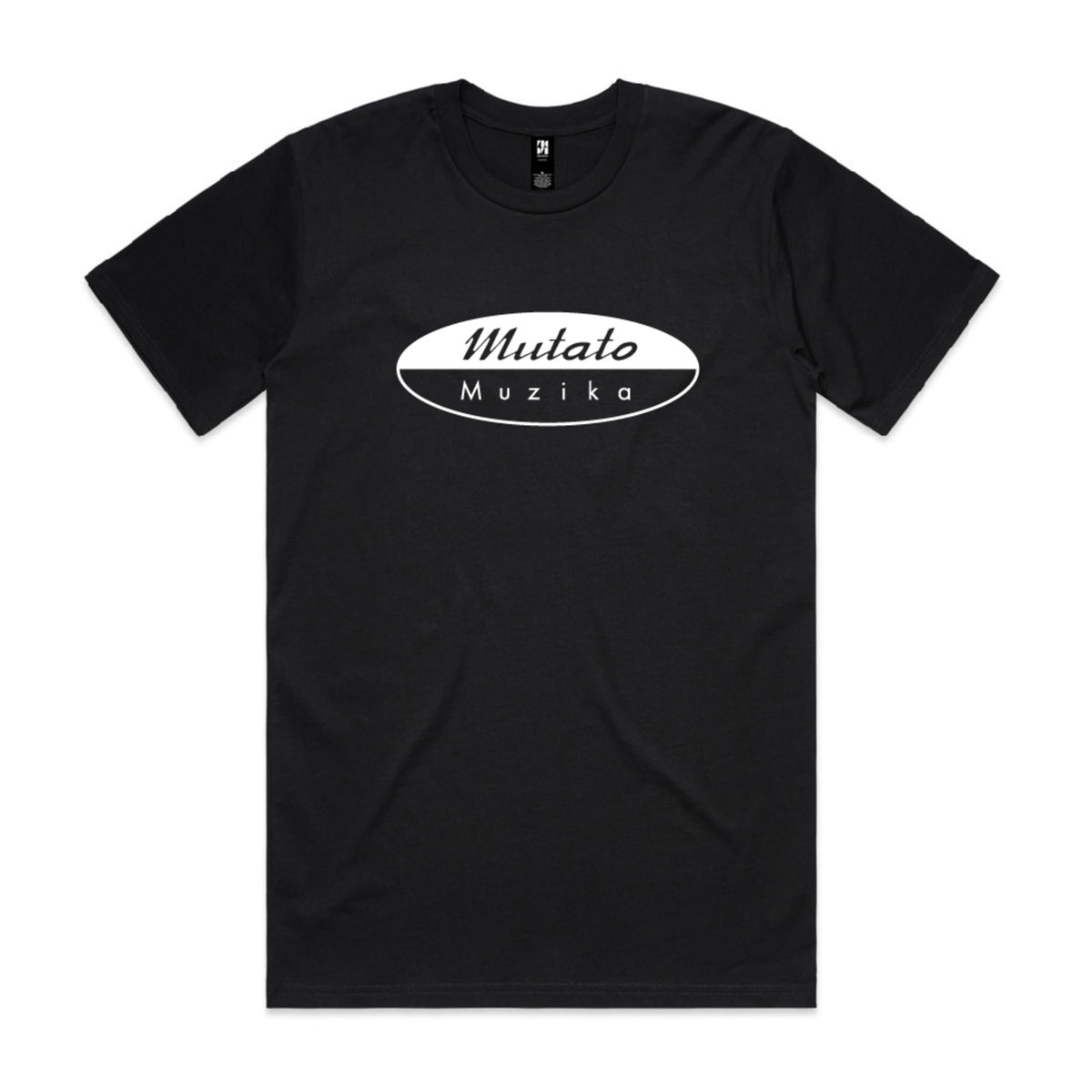 Mutato Muzika Logo Black Heavyweight T-Shirt – Mutato Entertainment